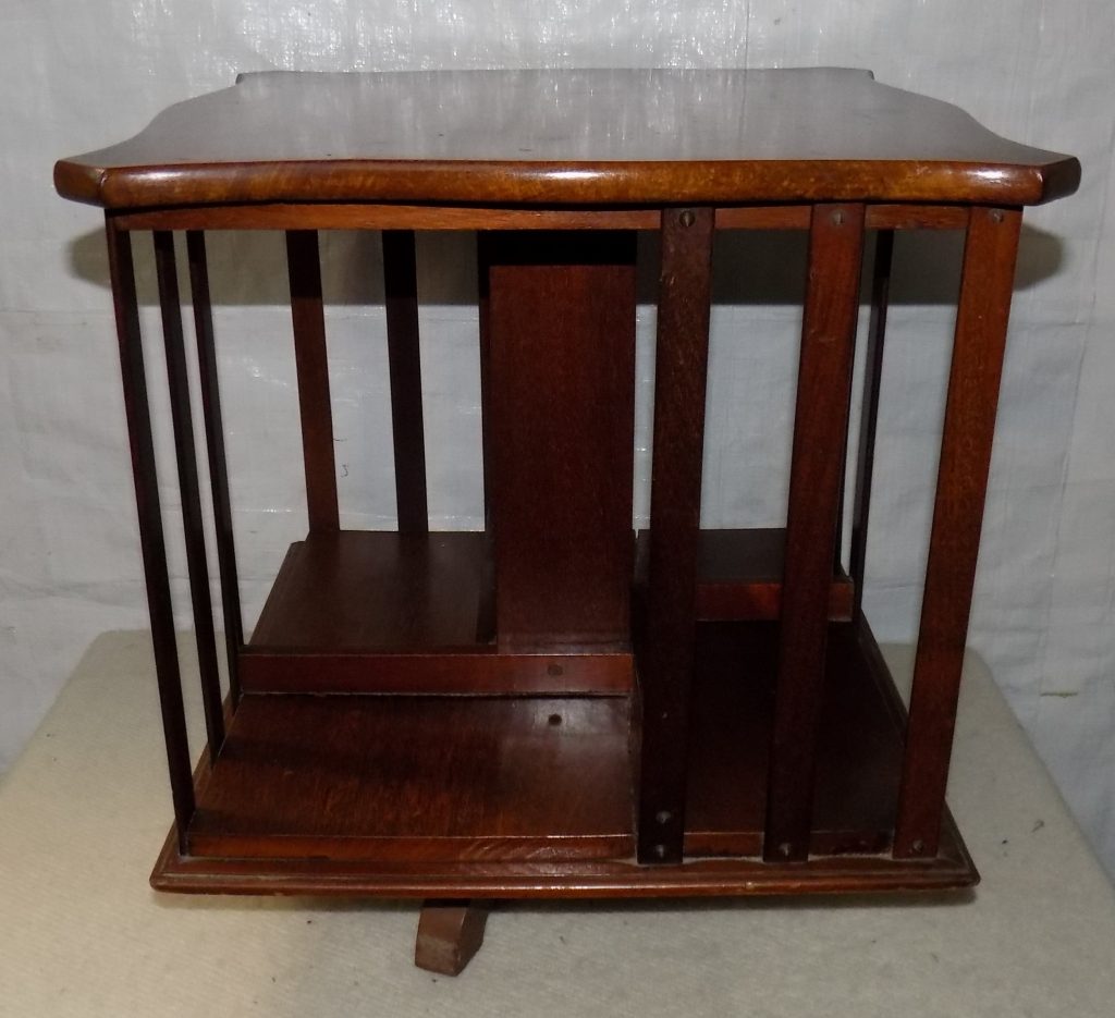 Late Victorian Revolving Bookcase – Wessex Beds